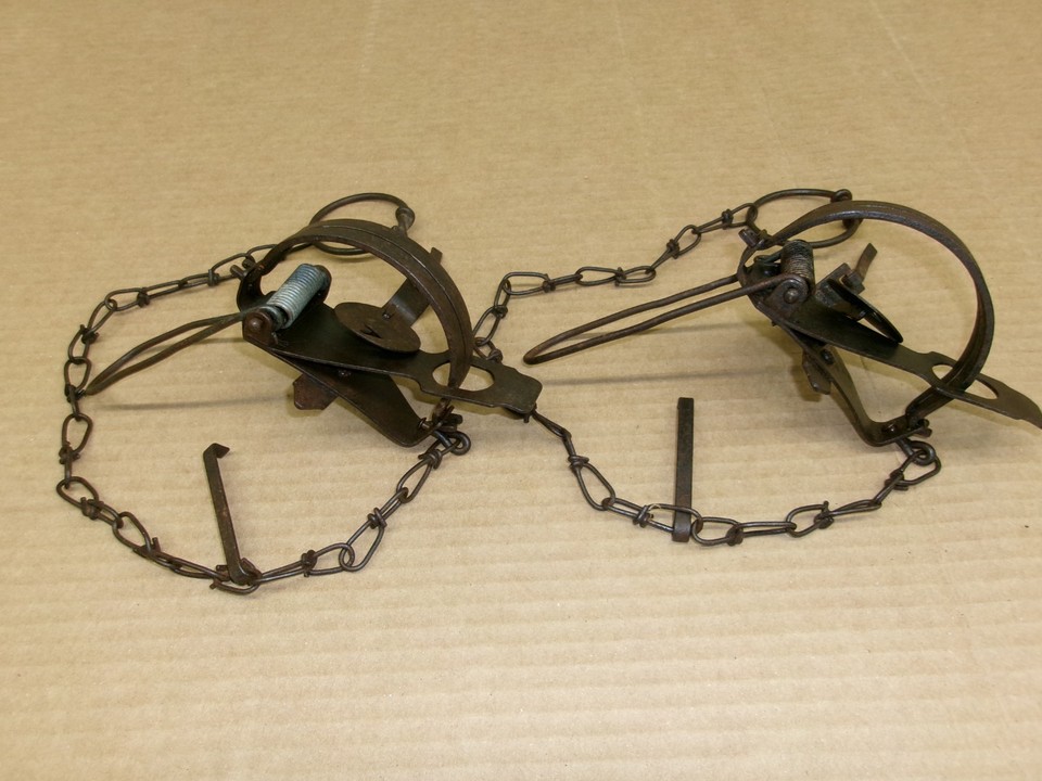 2) Victor No.1 Stop Loss Jump traps in Great Condition! | eBay