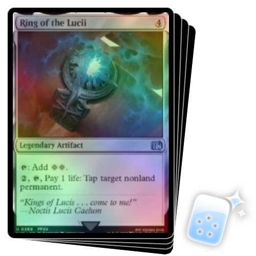 FOIL RING OF THE LUCII X4 Final Fantasy FIN Magic MTG MINT CARD | eBay