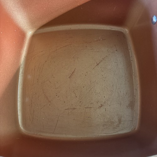 Copper Chef 11” Square Deep Dish Non-Stick Fry Frying Pan w/ Glass Lid ...