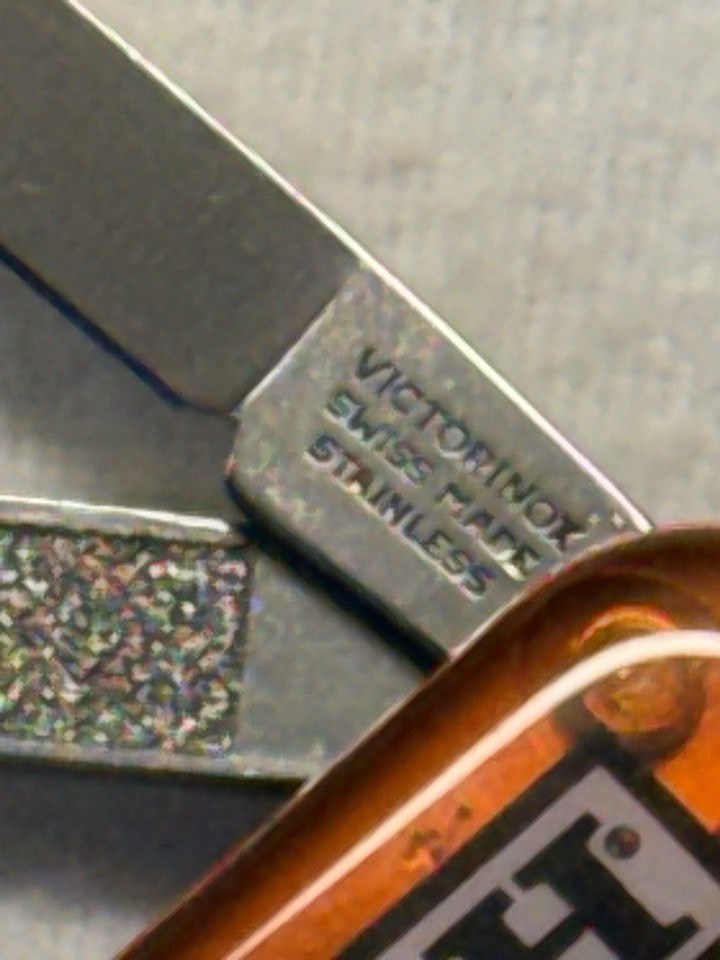 Victorinox Classic SD Swiss Army Knife Amber Translucent ASPLUNDH Promo ...