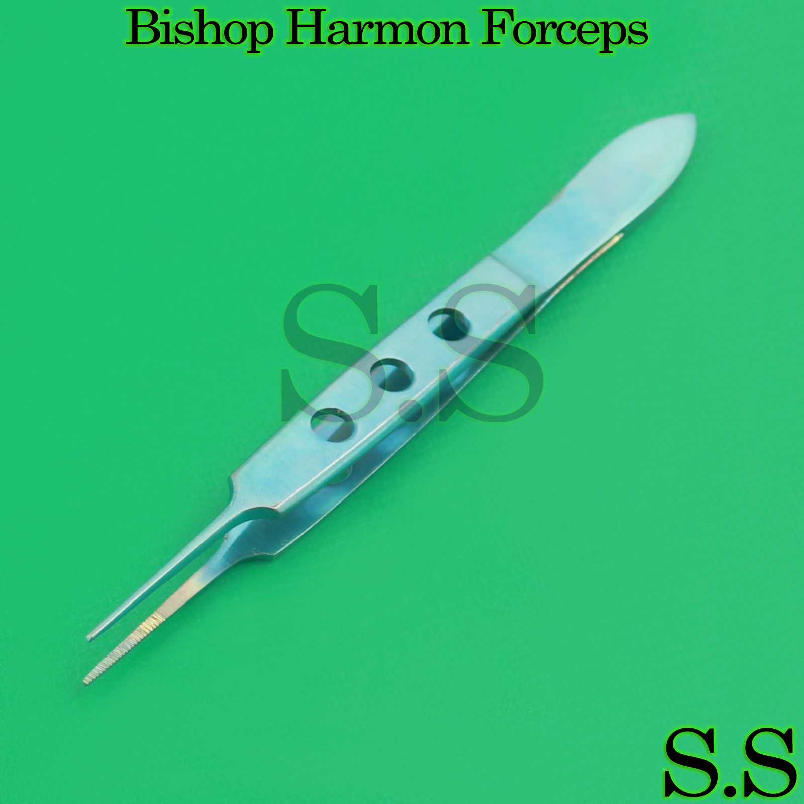 Bishop Harmon Forceps 3.5" Serrated Teeth Titanium Surgical Instruments | eBay