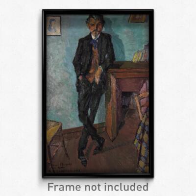 Georges Sabbagh - Greek Poet Fernand Mazade Print 11x17 Art Poster | eBay