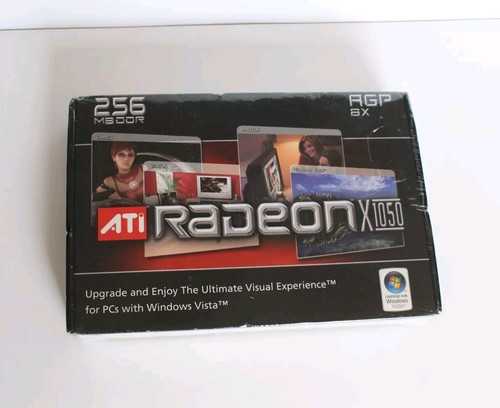 🌟 NEW Sealed! ATI Radeon X1050 256MB DDR PCI-Express x16 Desktop ...