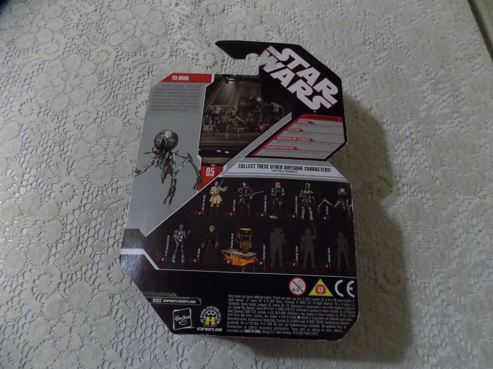 TRI-DROID STAR WARS 30TH REVENGE OF THE SITH 1:18 FIGURE NEW HASBRO ...