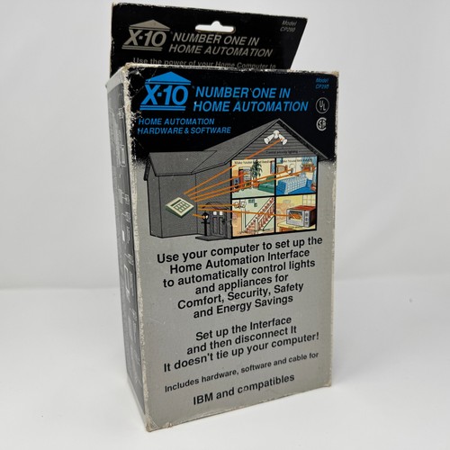 New Vintage - X10 Home Control Automation Interface System Cp290 120v ...