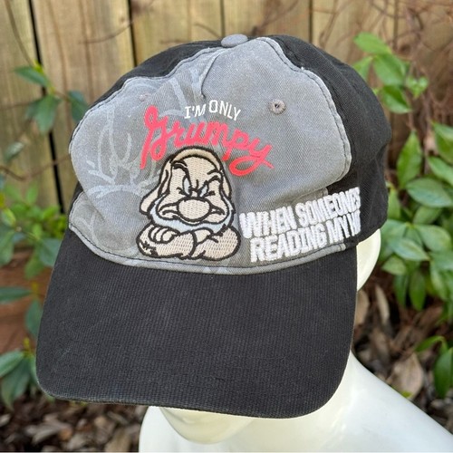 Disney Parks "I'm Only Grumpy When Someone's Reading My Hat" Baseball ...