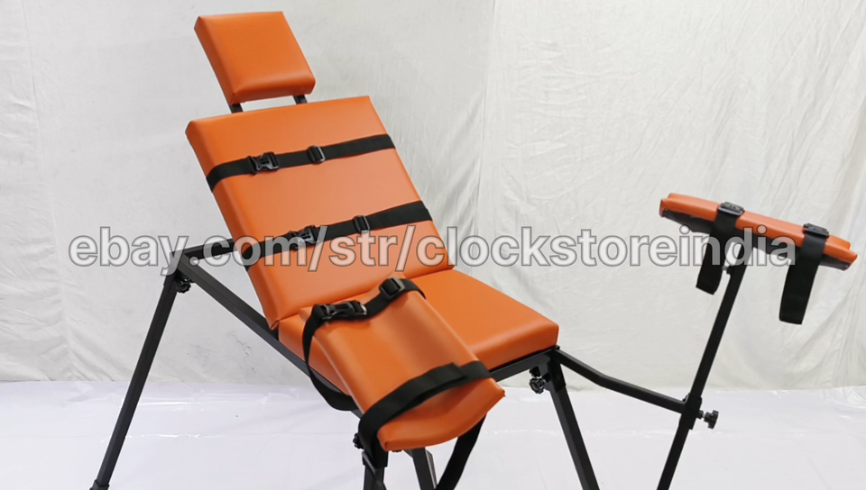Spanking Chair Portable Bench Flogging BDSM Bench Orange Color With ...