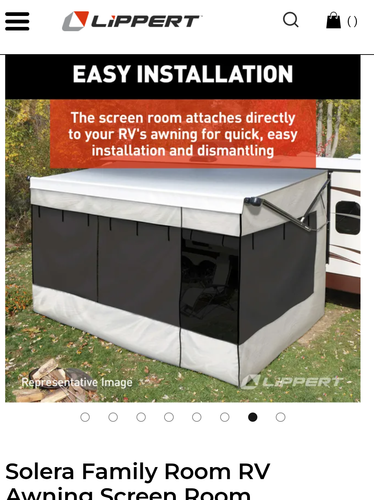 Lippert Solera Family Room RV Awning Screen Room | eBay