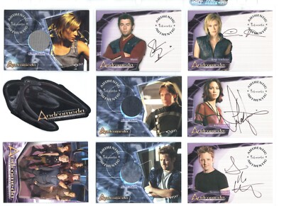 2004 Inkworks Andromeda Reign of the Commonwealth compete set + a lot ...
