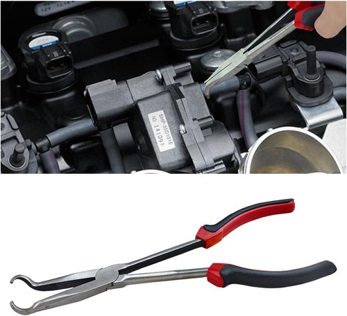 Car Spark Plug Wire Removal Pliers Tool, 11 Inch High Voltage Cylinder ...