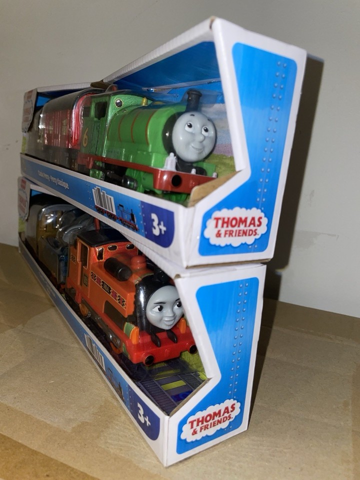 Thomas motorized Classic Lot Percy Nia Mail Vans 2025 Tank Train ...