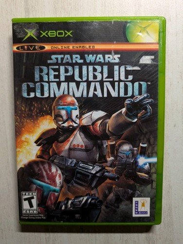 NO GAME Star Wars Republic Commando Original Xbox Case | eBay
