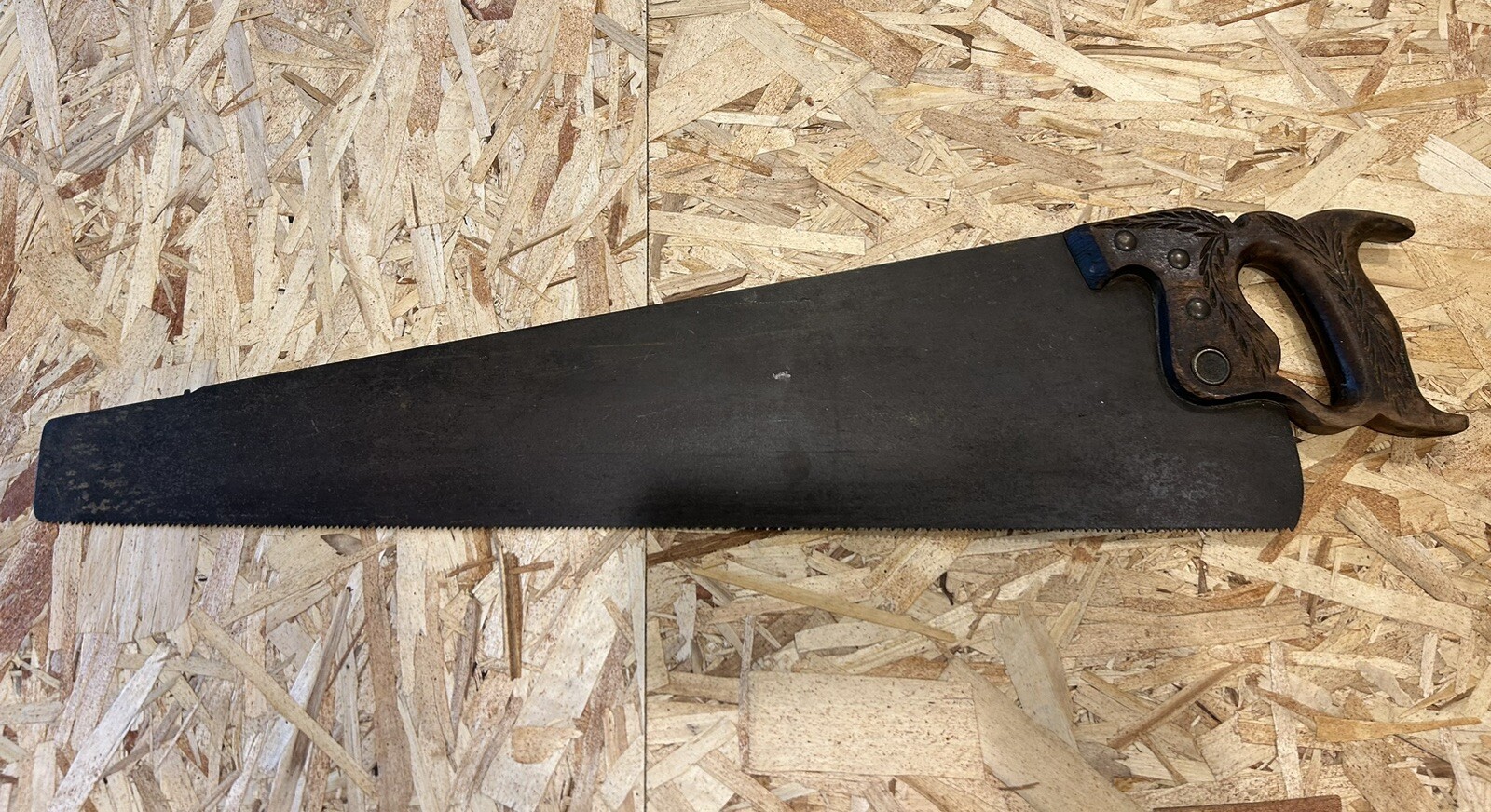 Disston No. 16 Hand Saw Circa 1917-1940 Blade Is 26” And 8 TPI, Wheat ...