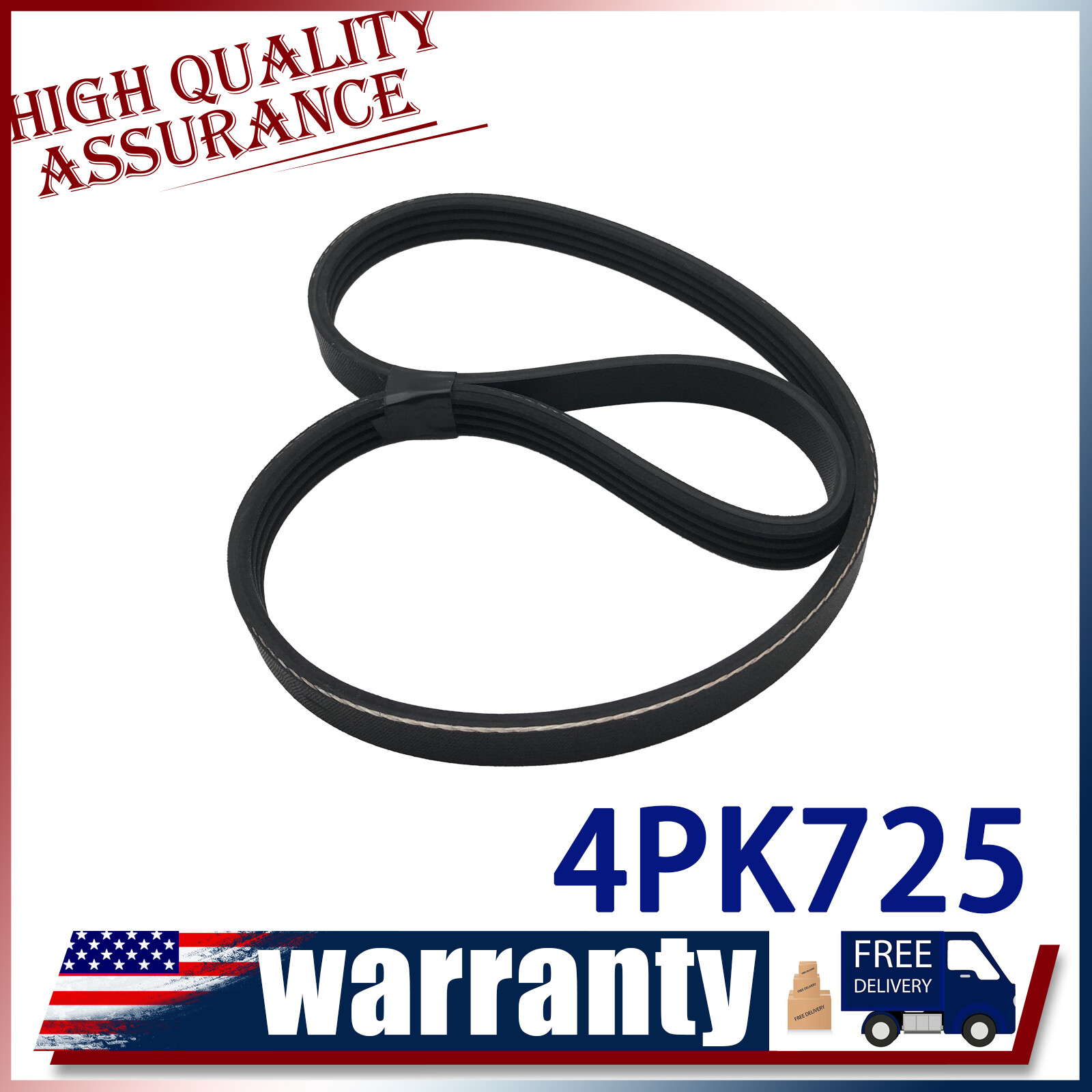 1pc New Serpentine Belt 4PK725 993647072078 for Toyota Nissan Sentra ...