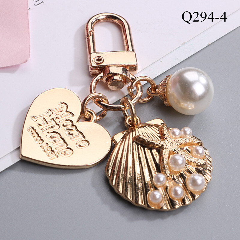 Accessories Shell Key Ring Heart Key Ring Metal Key Ring Headset Case ...
