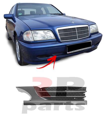 FOR MERCEDES-BENZ C W202 97-01 NEW FRONT BUMPER TOW HOOK EYE COVER CAP ...