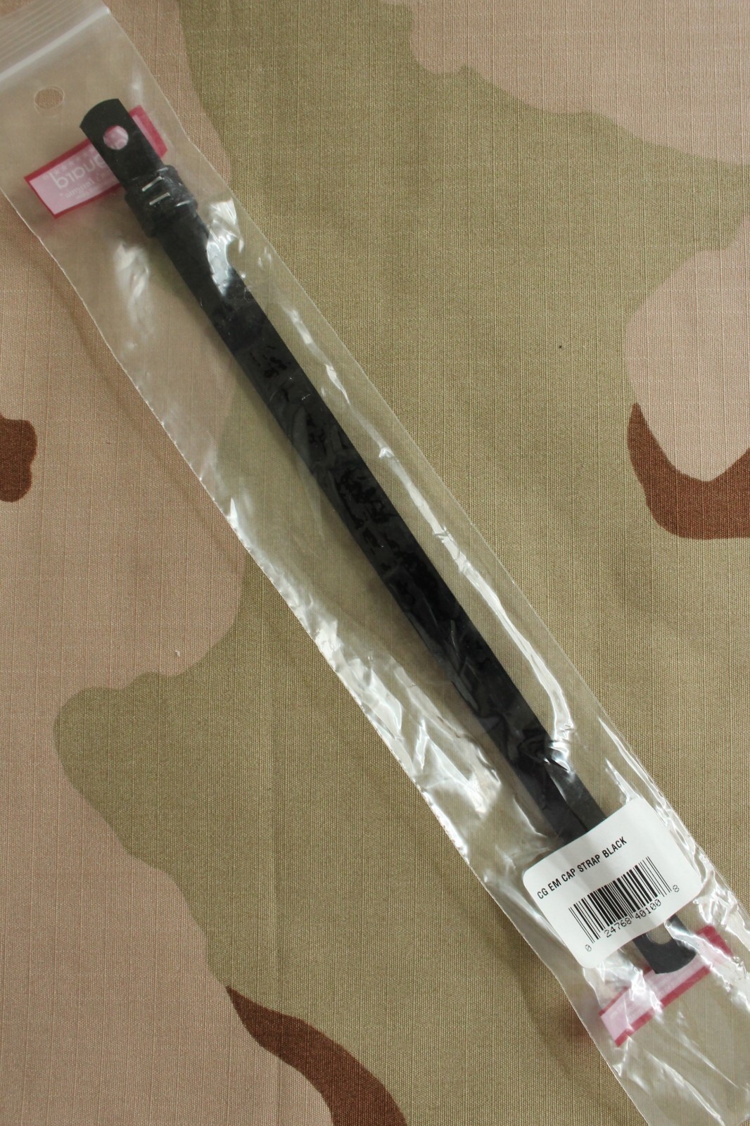 USCG US COAST GUARD BLACK PATENT CHIN STRAP FOR ENLISTED E1-6 ...