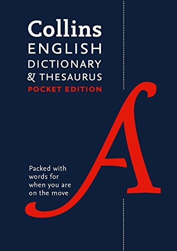 Collins English Dictionary and Thesaurus (Collins Pocket) by ...