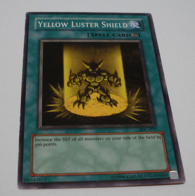 Yu-Gi-Oh Karte - Yellow Luster Shield - Spell Card - IOC-037 - Yugioh ...