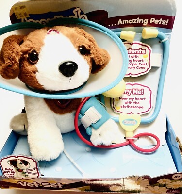 Amazimals Vet Set Plush Pet New In Box | eBay