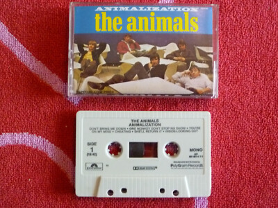 ANIMALS Animalization CASSETTE TAPE Polydor 1966/1986 Reissue MONO | eBay