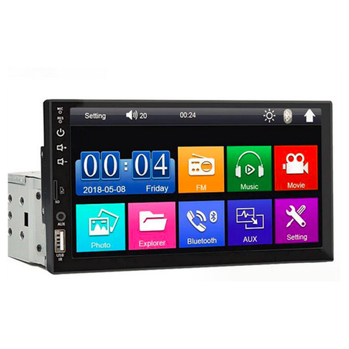 Android Car Stereo Radio Touch Screen 7in Single Din Carplay Player ...