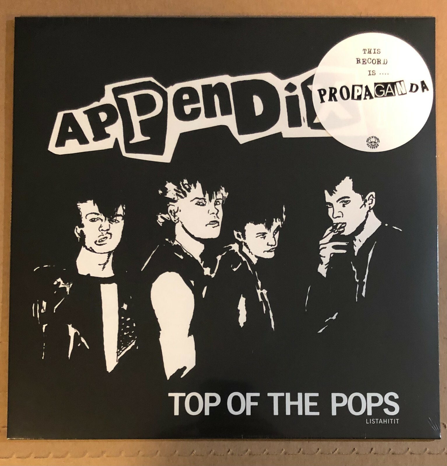 LP: APPENDIX - Top Of The Pops NEW SEALED REISSUE FINLAND HARDCORE PUNK | eBay