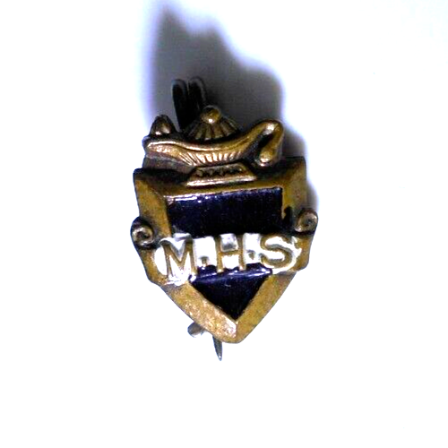 Antique McKinley High School Class Pin Enameled Jo Pollack Co Chicago ...