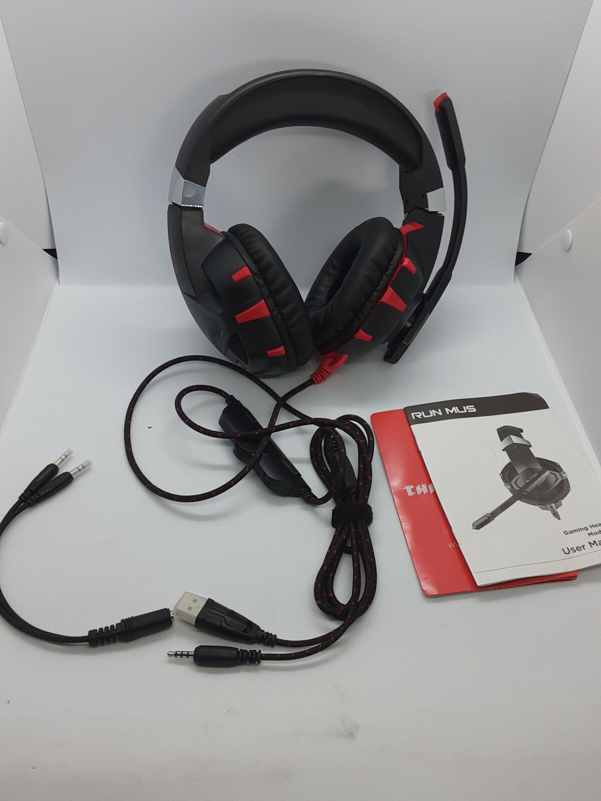 Run Mus k2 pro gaming headset | eBay