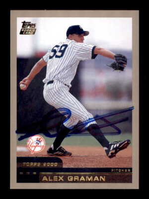 2000 Topps - Alex Graman - On Card Autograph | eBay