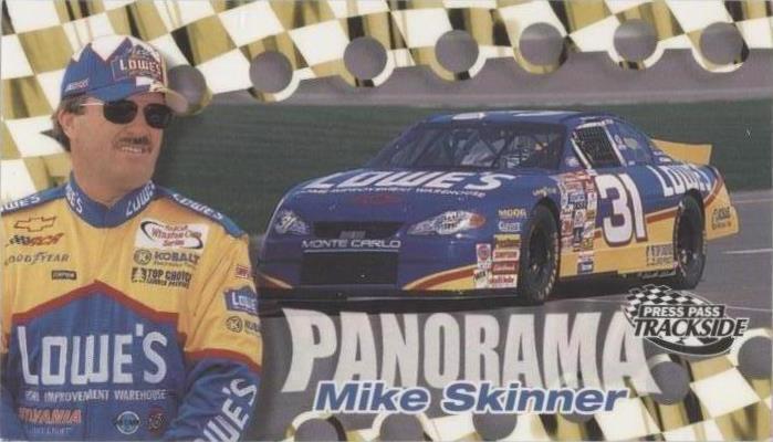 2000 Press Pass Trackside - Panorama Mike Skinner #P15 for sale online ...