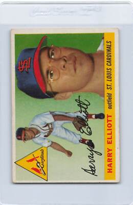 1955 Topps #137 Harry Elliott Cardinals EX/MT *DA-C409 | eBay