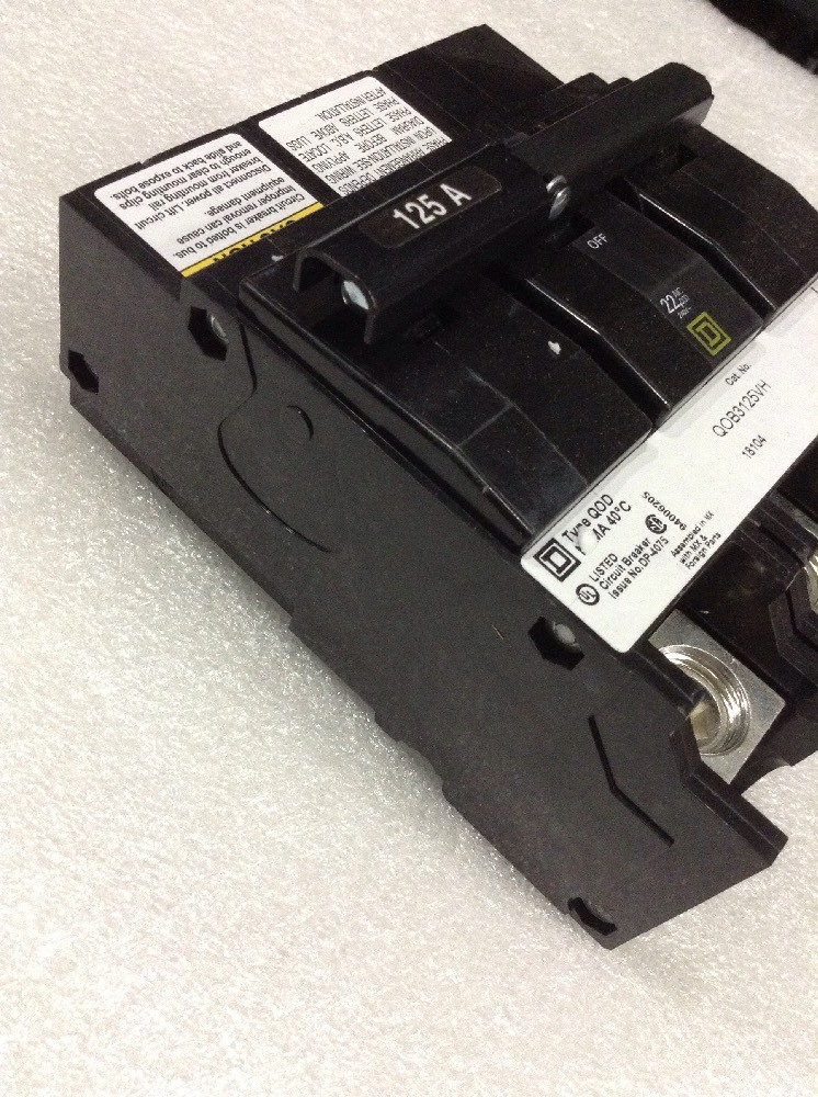 QOB3125VH SQD 3POLE 125A 240V NEW | eBay
