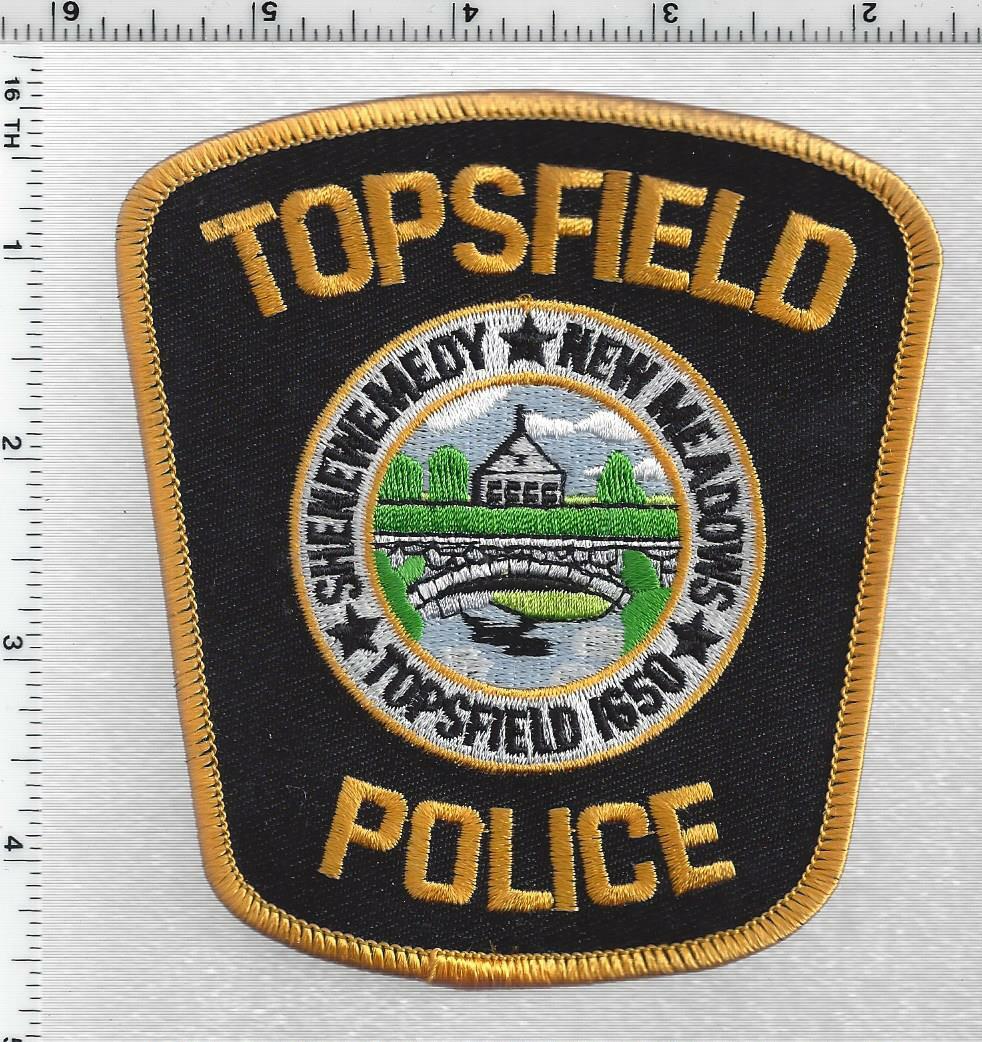 Topsfield Police (Massachusetts) 3rd Issue Shoulder Patch | eBay