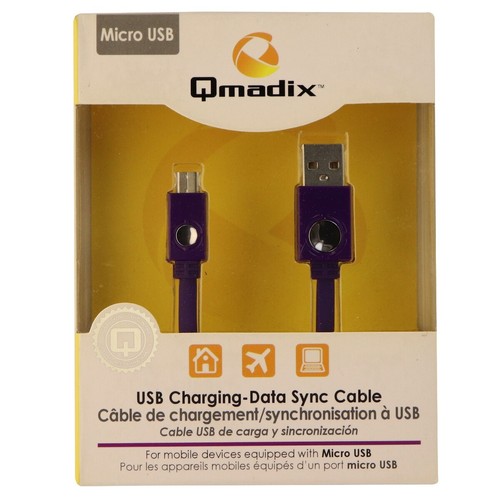 Qmadix Micro USB Charging Data Connector SYNC Cable QM-USBMICROV2-SYNC ...