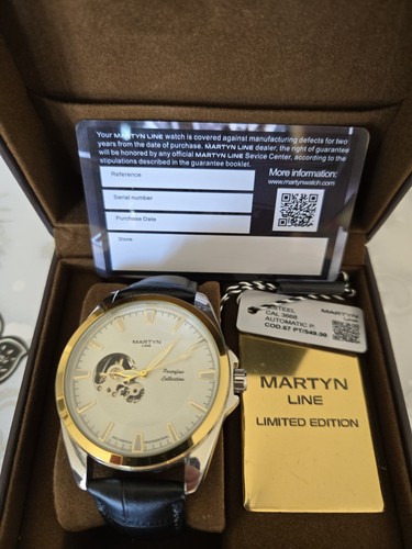 Elegante MARTYN LINE Prestige Collection Uhr - Limitierte Edition ...