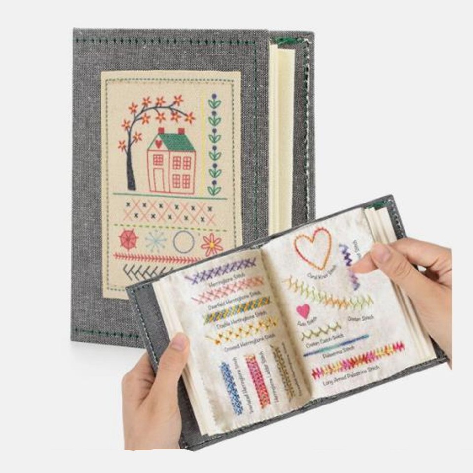 Embroidery Stitches Book High Density Linen Embroidery Books Stitch ...