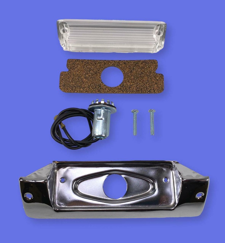 1957 Chevrolet License Plate Light Assembly | 57 Chevy | Vintage Part