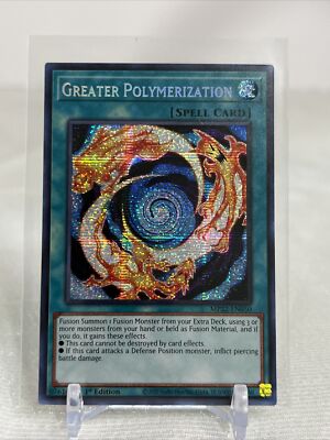 Yu-Gi-Oh! - Greater Polymerization - MP22-EN050 - Prismatic Secret Rare ...