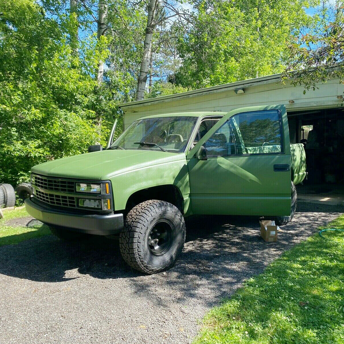 For 1988-1998 Silverado Sierra C1500 K1500 Front Bumper Face Bar Primed ...