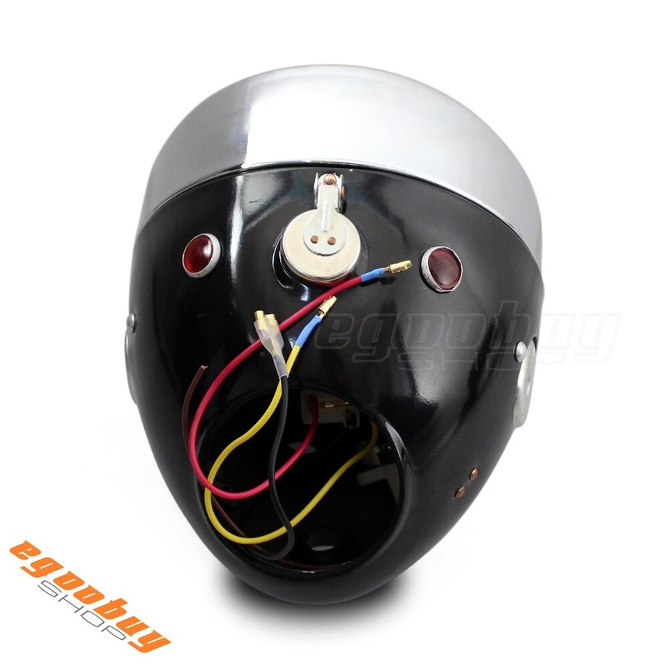 Motorcycle 7" Head Lamp Headlight For BMW M1 DBK KS R66 Replika Ural ...