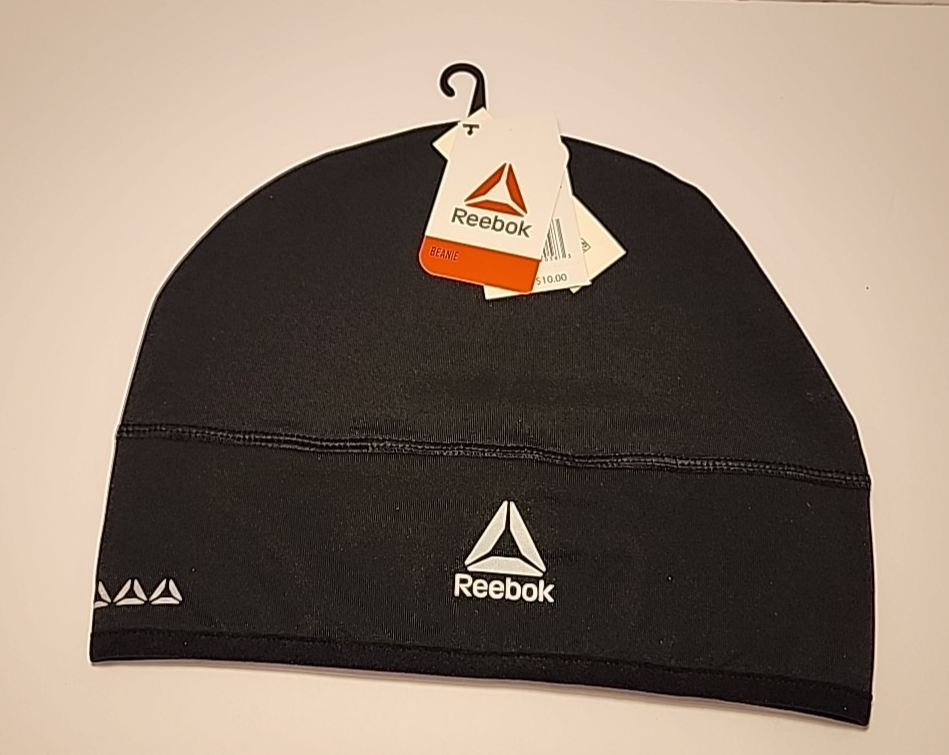 Reebok beanie, black, Running Toque, new with tags | eBay