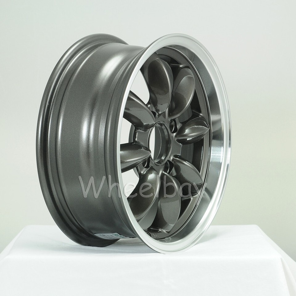 4 ROTA WHEEL RB 15X6 25 4X114.3 R GUNMETAL MGA MGB SAAB 900 1200 510 13 ...