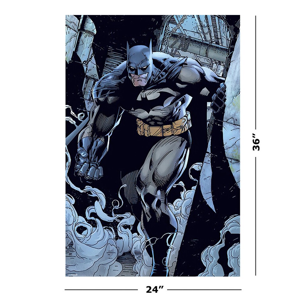 Batman: The Dark Knight - Comic Poster / Print (On The Prowl / Smoke ...