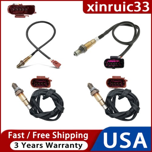 4pcs Oxygen Sensors for Upstream+Downstream Audi A8 Quattro RS7 S6 S7 ...