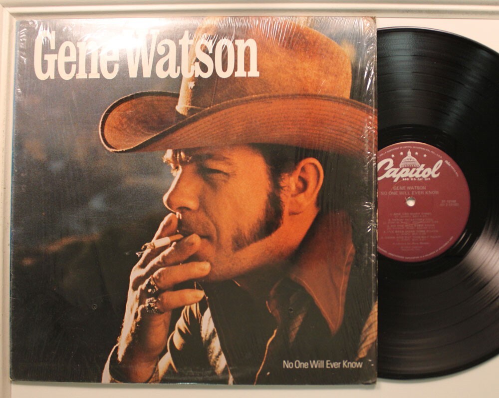 Gene Watson Lp No One Will Ever Know On Capitol - Vg++ / Vg++ (In ...