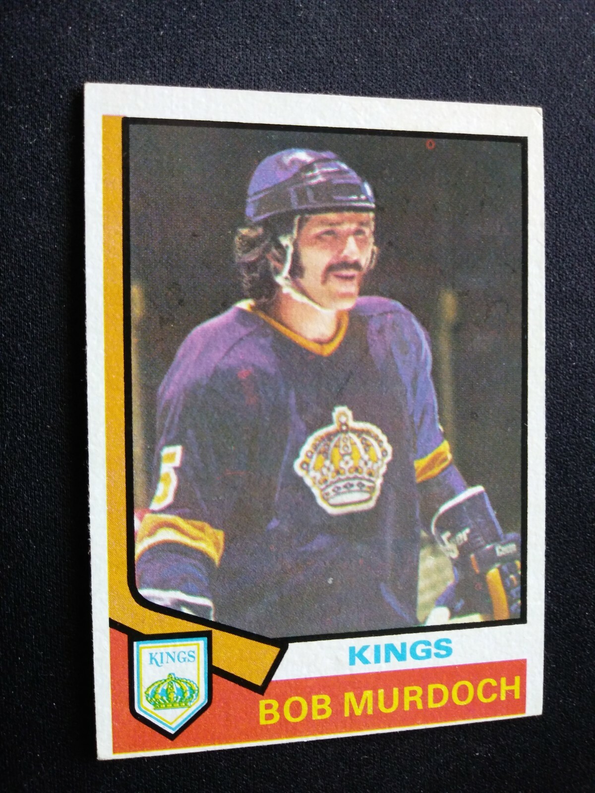1974-75 Topps Hockey Card # 194 Bob Murdoch RC - Los Angeles Kings (VG ...