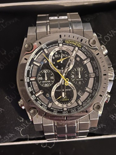 Bulova Precisionist 96B175 Wrist Watch for Men | eBay