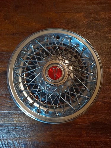 (1)Pontiac 14" Wire Spoke Wheel Cover HubCap 10013596 | eBay