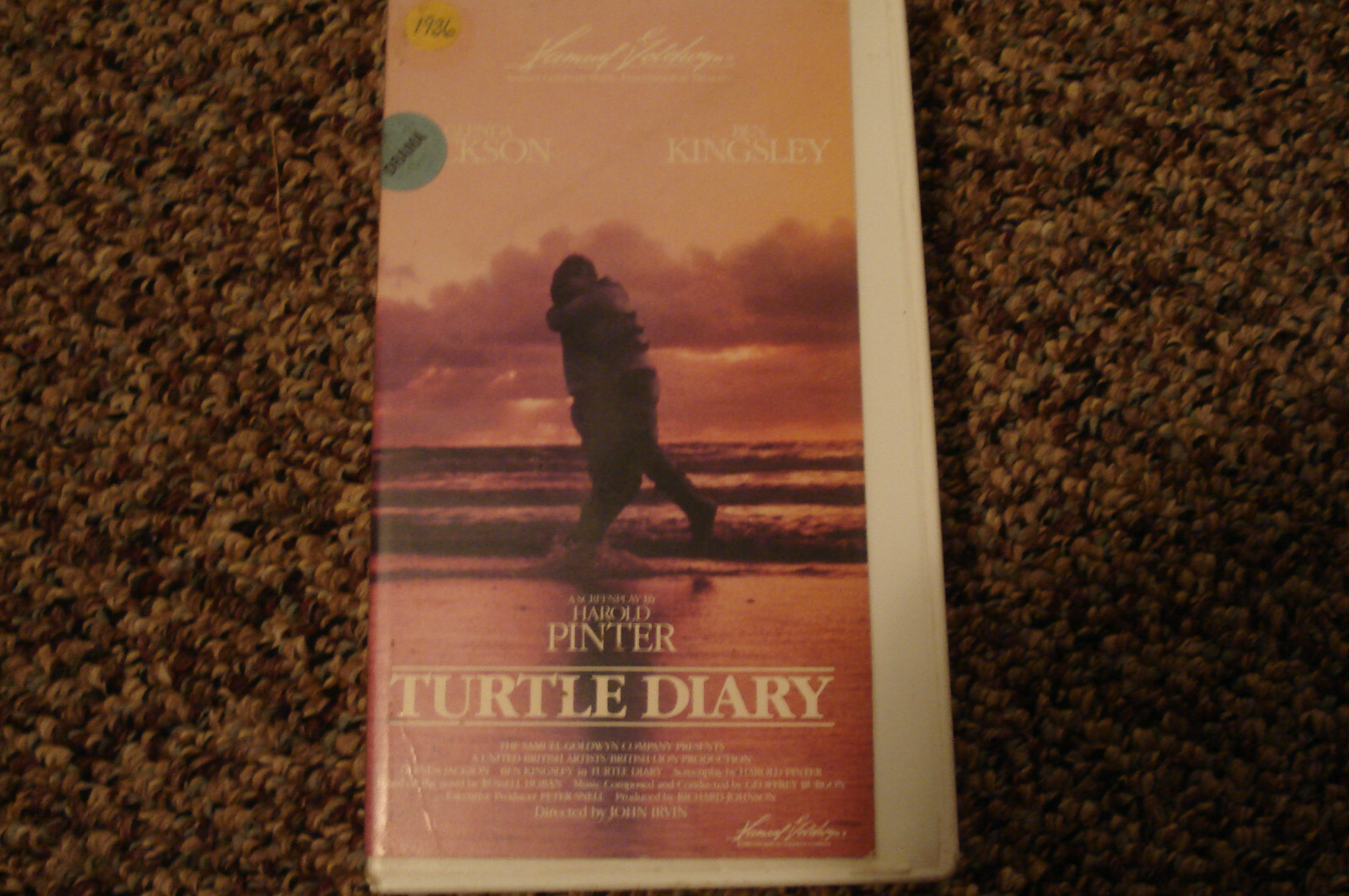 Turtle Diary 1985 VHS Glenda Jackson Ben Kingsley 28485151734| eBay